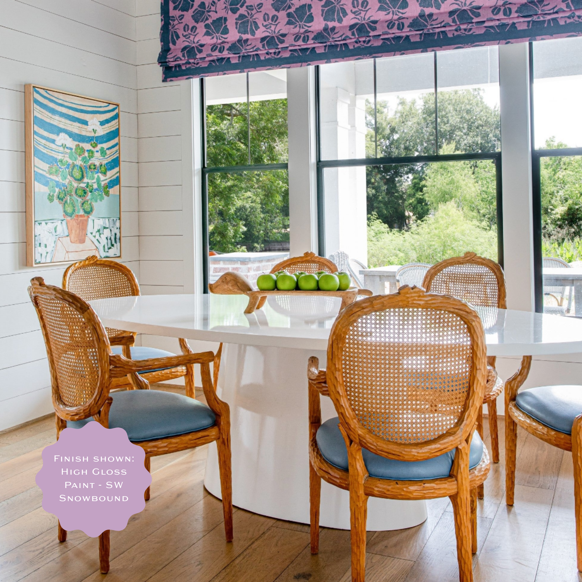 Julie Dining Table - Oval – Oyster Creek Collection
