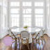 Julie Dining Table - Round – Oyster Creek Collection