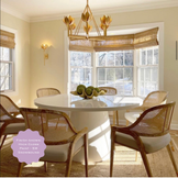 Julie Dining Table - Round – Oyster Creek Collection
