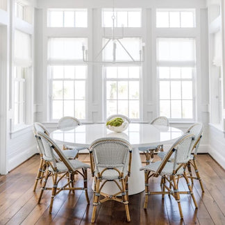 Julie Dining Table - Round – Oyster Creek Collection