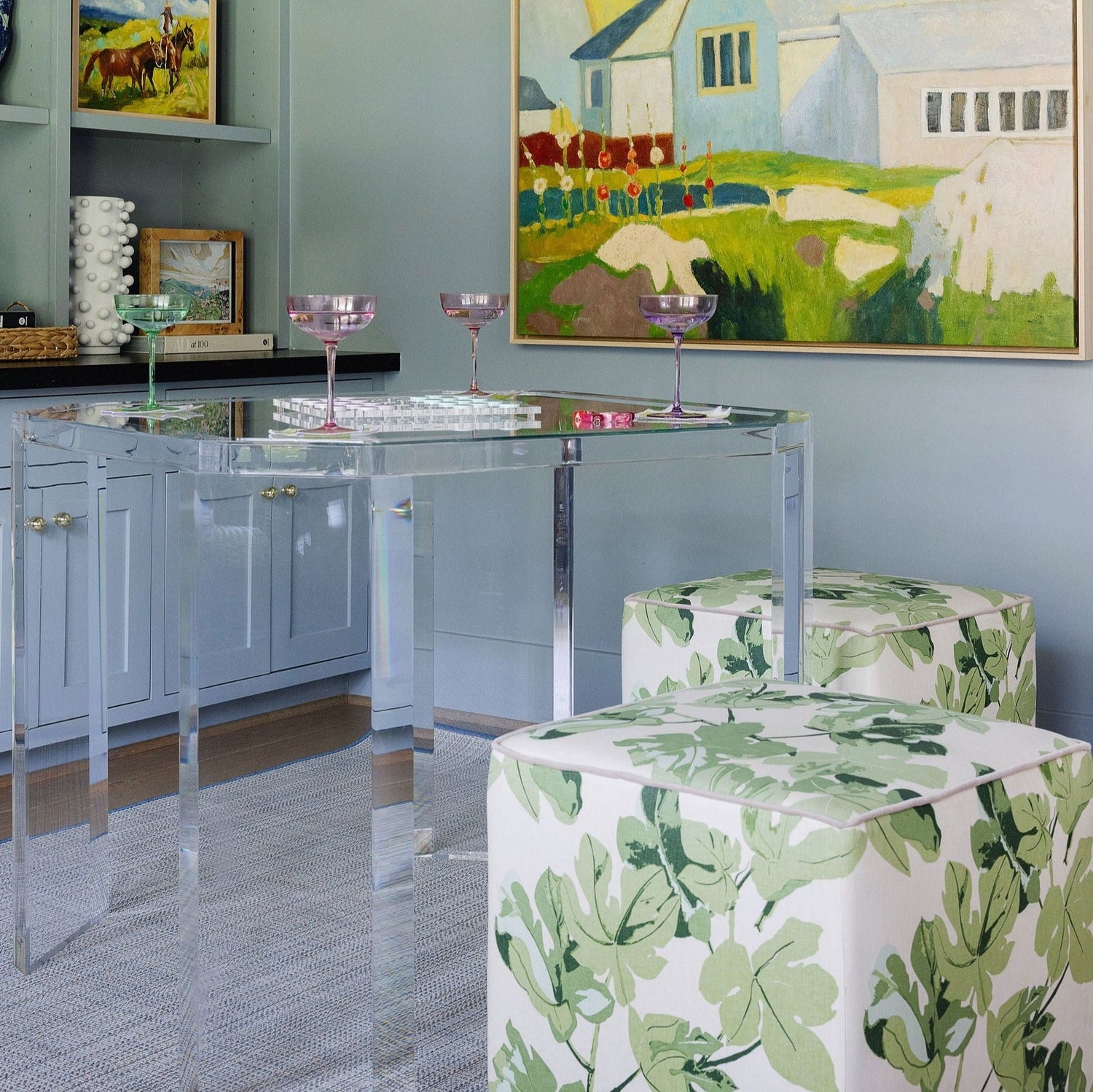 Acrylic Aryn Game Table – Oyster Creek Collection