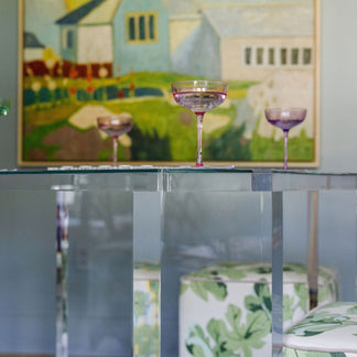 Acrylic Aryn Game Table – Oyster Creek Collection